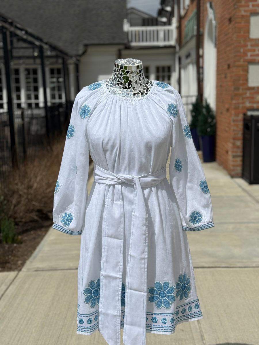 Bella tu Ellie Dress- Blue – Shop Cindy Halle