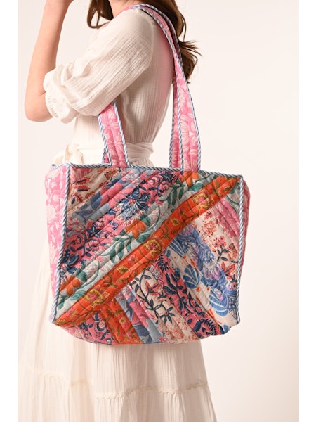 Zipper Tote - Mix Print – Shop Cindy Halle