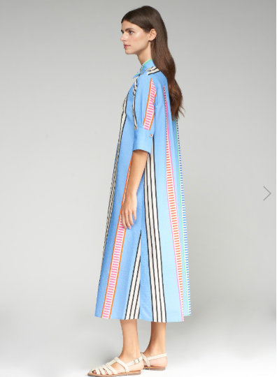 VILAGALLO IZZY RAYA AZUL SEERSUCKER DRESS – Shop Cindy Halle